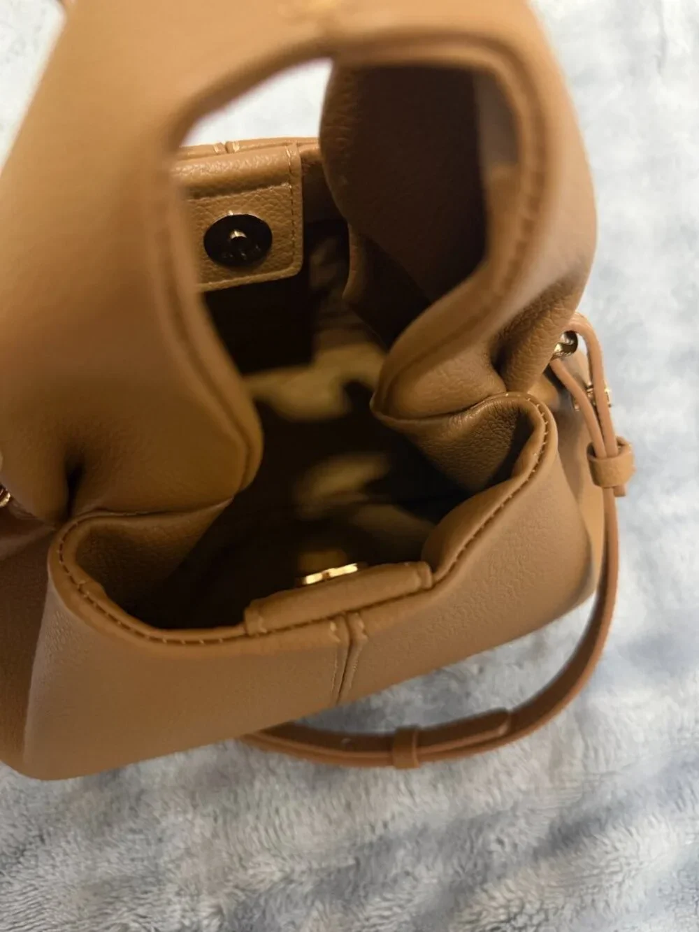 Polene | Bags | Polene Numro Neuf Mini Edition Textured Camel | Poshmark